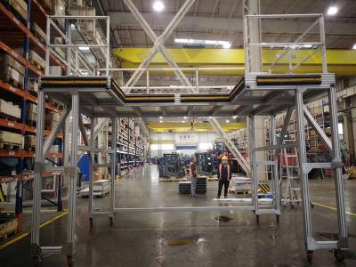 China 8080 Assembly Line Climbing Platform Industrial Aluminium Profile for sale