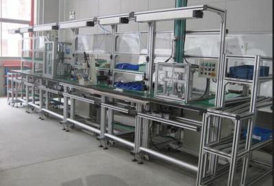 China Assembly Line Workbench Structural Aluminum Profiles 4040 Anodic Oxidation Sandblasting Spray for sale