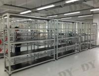 China 4040 Aluminum Shelf Profile Polishing Brushing Sand Blasting for sale