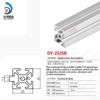 China 2525b 20 Series Aluminum Extrusion , Polishing Aluminum Alloy Profile for sale