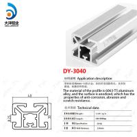 China Industrial Aluminum Alloy Profile Dy-3040 Frame Support Assembly Line for sale