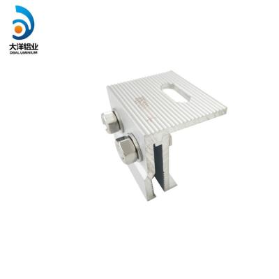 China Aluminum Alloy U Shaped Guide Rail Bracket Photovoltaic for sale