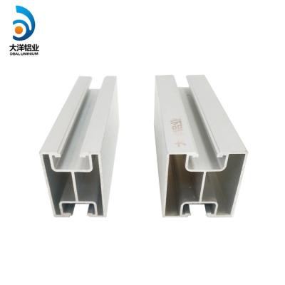 China U Shaped Photovoltaic Aluminum Guide Rail Sandblasting Spray for sale