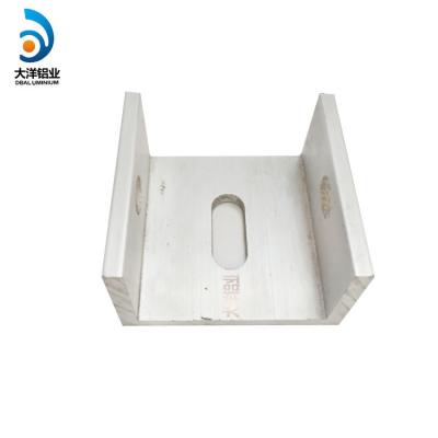 China Aluminum Alloy Rail Connector PV Support Bracket Anodizing for sale