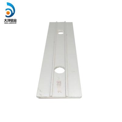 China Photovoltaic Support Aluminum Alloy Guide Rail Connector for sale