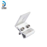 China Electrophoresis Aluminum Alloy Angle Clamp Mill Finish for sale