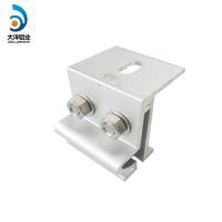 China Spray Sandblasting Aluminum Alloy Angle Clamp Anodic Oxidation for sale