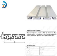 China 1590 Industrial Aluminum Profile Mill Finish Anodizing for sale