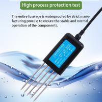 China 7 in 1 All-in-One Soil Moisture Temperature EC PH Sensor Probe for Planting Needs for sale
