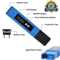 China Digital PH Meter for Drinking Water Pool Aquarium N.W 50g 1.7OZ 0.01pH Resolution ATC for sale