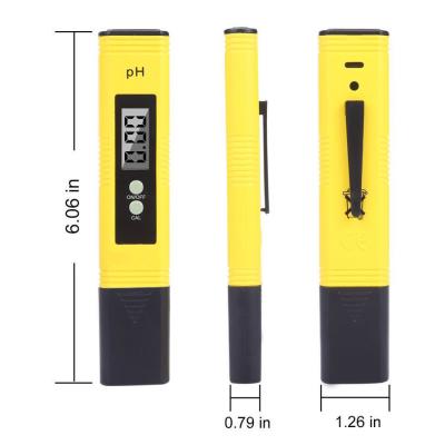 China Easy-to- pH Meter for Aquarium Water Testing Resolution 0.01pH Dimension 155*30*18 mm for sale