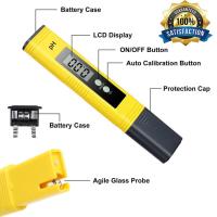 China Easy-to- pH Meter for Aquarium Water Testing Resolution 0.01pH Dimension 155*30*18 mm for sale