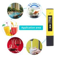 China Easy-to- pH Meter for Aquarium Water Testing Resolution 0.01pH Dimension 155*30*18 mm for sale