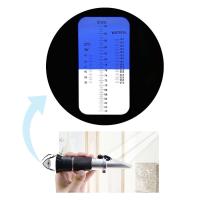 China Compact Portable Brix Refractometer 0-40% Brix and 0-25% Alcohol Range for Wine Sugar for sale