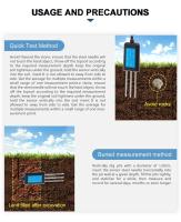 China Soil Temperature Moisture PH Electrical Conductivity Sensors 5-30VDC Power Supply for sale