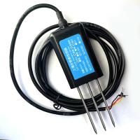 China 3 in1 Soil Moisture Temperature EC Conductivity Sensor IP68 RS485 Soil Meter Sensor for sale