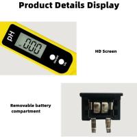 China Power Supply 2*1.5V LR Button Battery PH Meter High Precision Water Tester for Lab for sale