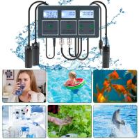 China Lab Pool Water Tester Tuya WiFi 8 in 1 Digital PH/TEMP/ORP/PPM/EC/SALT/S.G/CF Testing for sale