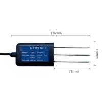 China Smart Agriculture 3 in1 NPK Soil 3 Pin Sensor with RS485 Modbus Output and Performance for sale