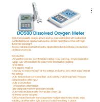 China Professional Water Testing Dissolved Oxygen Meter DO Tester with IP67 Protection Grade for sale