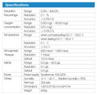 China Professional Water Testing Dissolved Oxygen Meter DO Tester with IP67 Protection Grade for sale