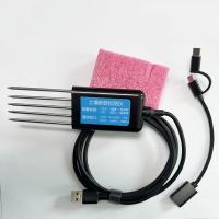 China Horizontal Installation Moisture Sensor for Agriculture 7 in 1 USB NPK/PH/EC Temp Analyzer for sale