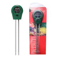 China Stainless Steel Tube Probe 3 In 1 Moisture/Light/Ph Tester for Plant/Lawn/Farm/Garden for sale