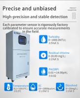 China PH ORP EC TDS Salinity DO FCL Turbidity Analyzer for Monitoring of Swimming Pool Water for sale