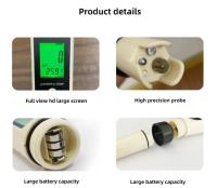 China Digital 4-in-1 Pen PH/H2/ORP/Temperature Water Tester for Hospitals and Laboratories for sale