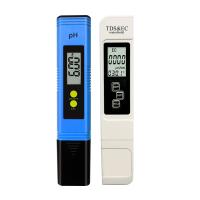 China Measuring Range pH 0-14 TDS 0-9990ppm EC 0-9990us/cm Meter for Aquarium RO System Lab for sale