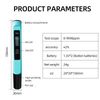 China Customized Support ODM Digital Purity Tester for Measuring Temperature and TDS Levels for sale