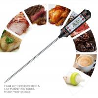 China Kitchen Cooking BBQ Food Thermometer Stainless Steel Probe Temperature Range -50C-300C for sale