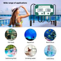 China 6-in-1 Wifi Water Tester for PH/EC/TDS/SALT/G.S/Temp Meter TUYA APP Online Monitoring for sale