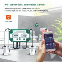 China 6-in-1 Wifi Water Tester for PH/EC/TDS/SALT/G.S/Temp Meter TUYA APP Online Monitoring for sale