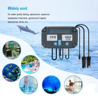 China Customized Wifi Water Tester PH-3988 6 in 1 Salt S.G.Temp PH EC TDS Meter for Aquariums for sale