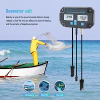 China Customized Wifi Water Tester PH-3988 6 in 1 Salt S.G.Temp PH EC TDS Meter for Aquariums for sale