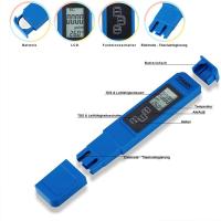 China LCD Display 3 in 1 ATC Temperature TDS EC Meter Portable for Aquarium Pool Hydroponic for sale