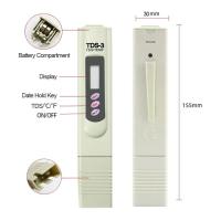China Convenient Pen Type TDS Meter for Detecting Water Contamination and Temperature Changes for sale