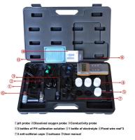China Combo 5 in 1 PH/COND./D.O/TEMP Water Meter For Aquaponic AZ86031 Portable Fish Pond IP67 for sale