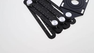 China Abs Aluminum Six-sided Woodworking Drifice Positioning Ruler Ceramic Leveling System for sale
