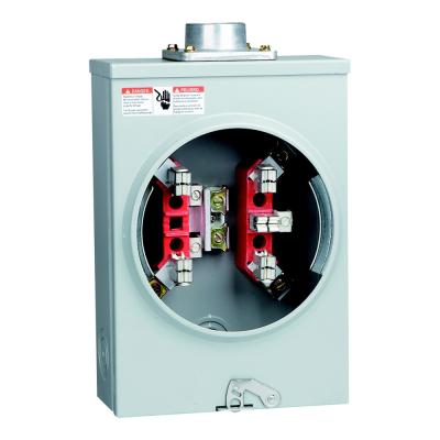 China YOMIN 125A  20AMP Single Phase Energy Meter Square Socket for sale