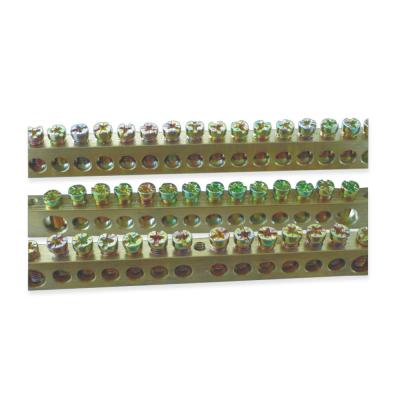 China Brass Screw Copper Terminal Block Connector Polyethylene 250 - 450V for sale