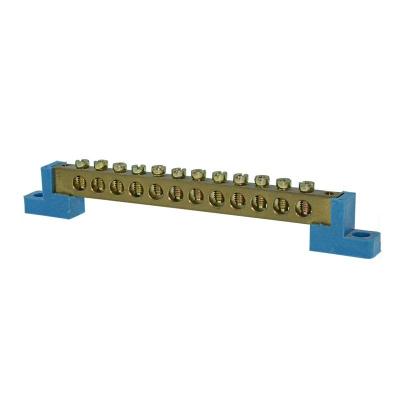 China PCB Busbar Barrier Terminal Block Connector Polyamide 66 94V-2 Grade for sale