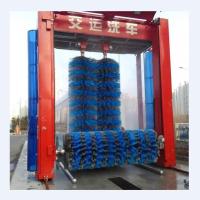China Risense Full Automatic Brush Wash Rollover Type Truck Washer Bus Wash System for Sale 24000*5114mm 250l/bus 25ml/bus 8.86kw for sale