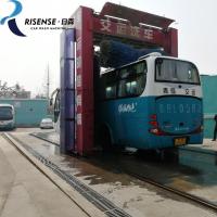 China Risense 7 Brushes Full Automatic Truck Wash System Bus Wash Price for Sale 24000*5114mm 250l/bus 25ml/bus 8.86kw >1500W CB-730 for sale
