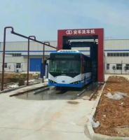 China Risense Truck Washing Machine Automatic Bus Wash Truck Wash Fully Automatic with 3-5 Brushes 24000*5114mm 250l/bus 25ml/bus for sale