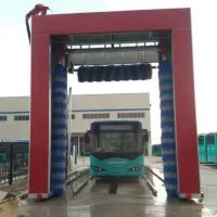 China Risense Mobile Rollover Type High Pressure Bus Wash System Automatic Truck Wash Machine for Sale 24000*5114mm 250l/bus 25ml/bus for sale