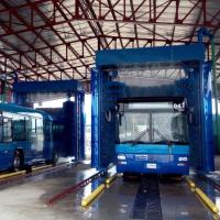 China Risense Bus Wash Machine Automatic Mobile Car Wash Truck for Sale 24000*5114mm 250l/bus 25ml/bus 8.86kw >1500W CB-730 CN;SHN for sale