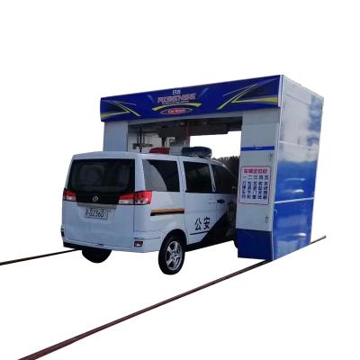 China Risense Full Automatic Brush Washing Rollover Car Wash with air Dryer for Sale in Germany for sale