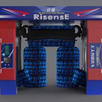 China Risense CE Certified High Pressure 5 Brushes Rollover Automatic Car Wash Machine for Sale in Germany with Wheel Brushes for sale